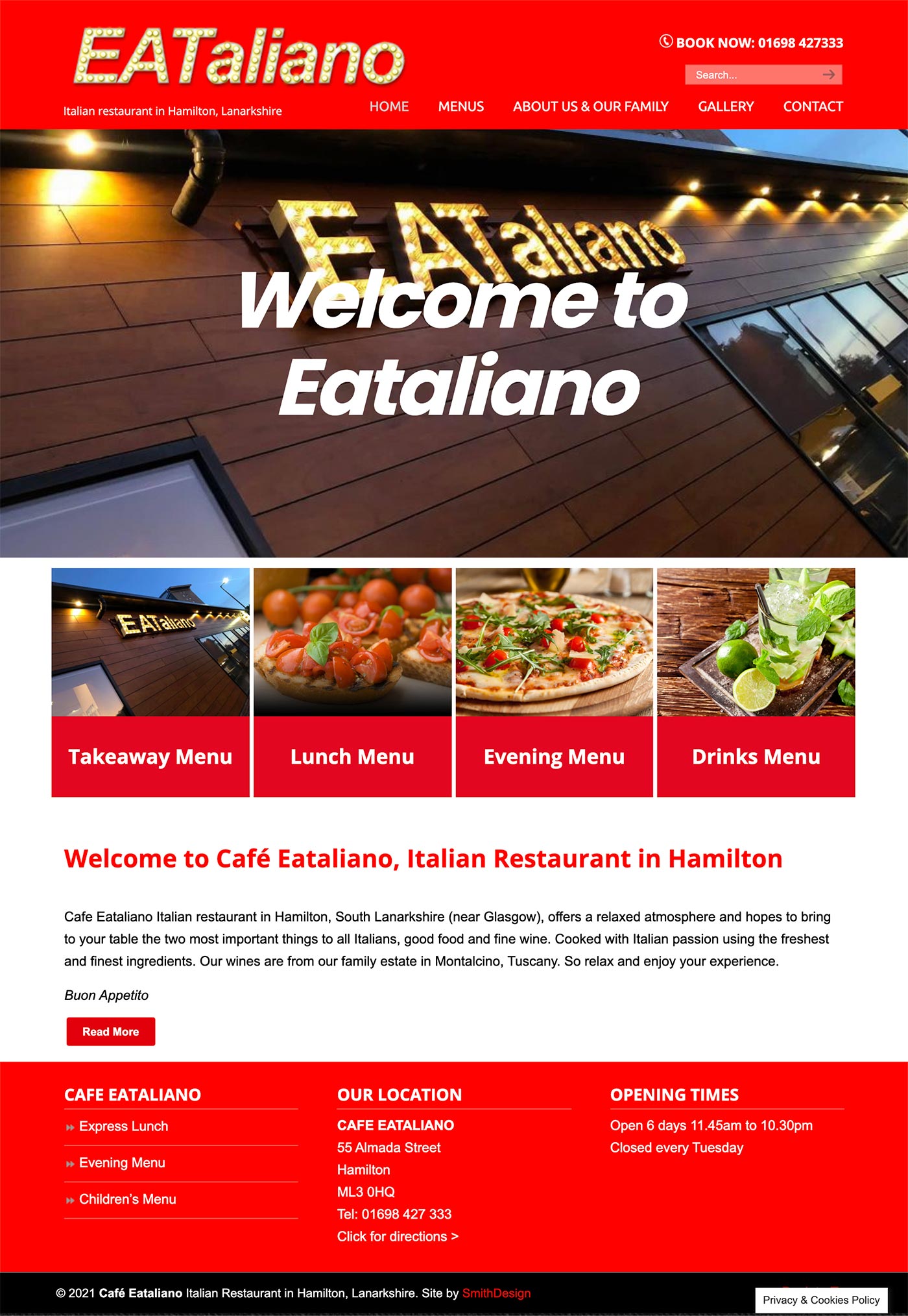 Café Eataliano | Smith Design Solutions